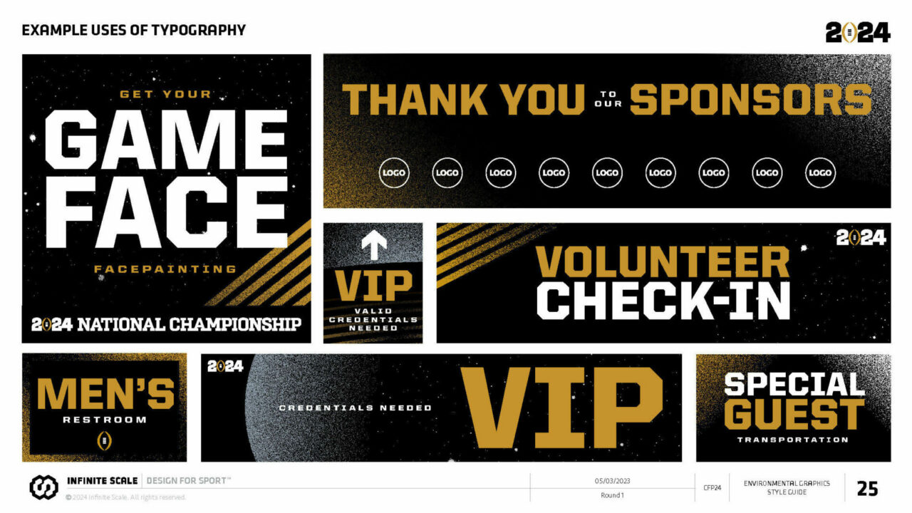 2024 College Football Playoff National Championship – ELEVATE CREATIVE